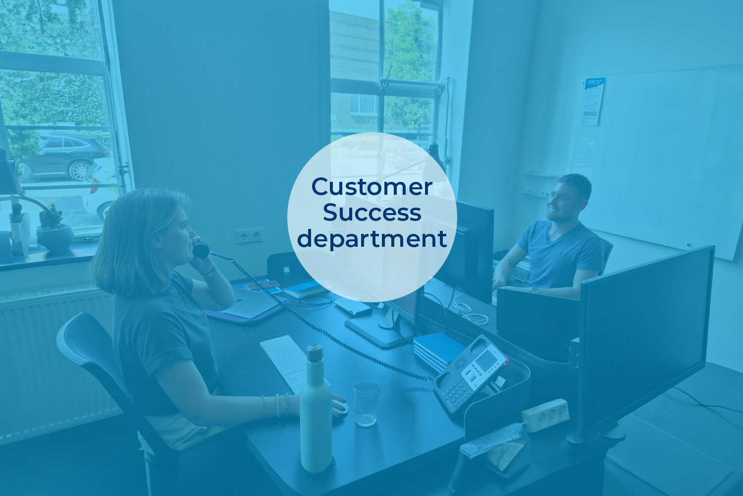 Onze Customer Success afdeling zorgt voor een nog betere ...